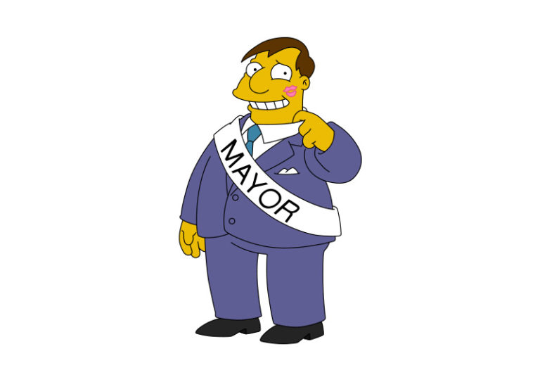 mayor-quimby-simpsons-vector-character