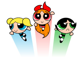 Powerpuff Girls Vector - SuperAwesomeVectors