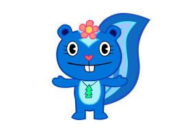 Petunia Happy Tree Friends Vector - SuperAwesomeVectors