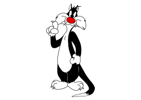 Sylvester the Cat Free Vector - SuperAwesomeVectors