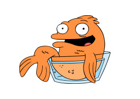 Klaus Heissler American Dad Goldfish Free Vector
