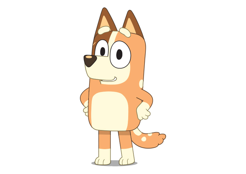 Chilli Heeler Bluey Free Vector SuperAwesomeVectors